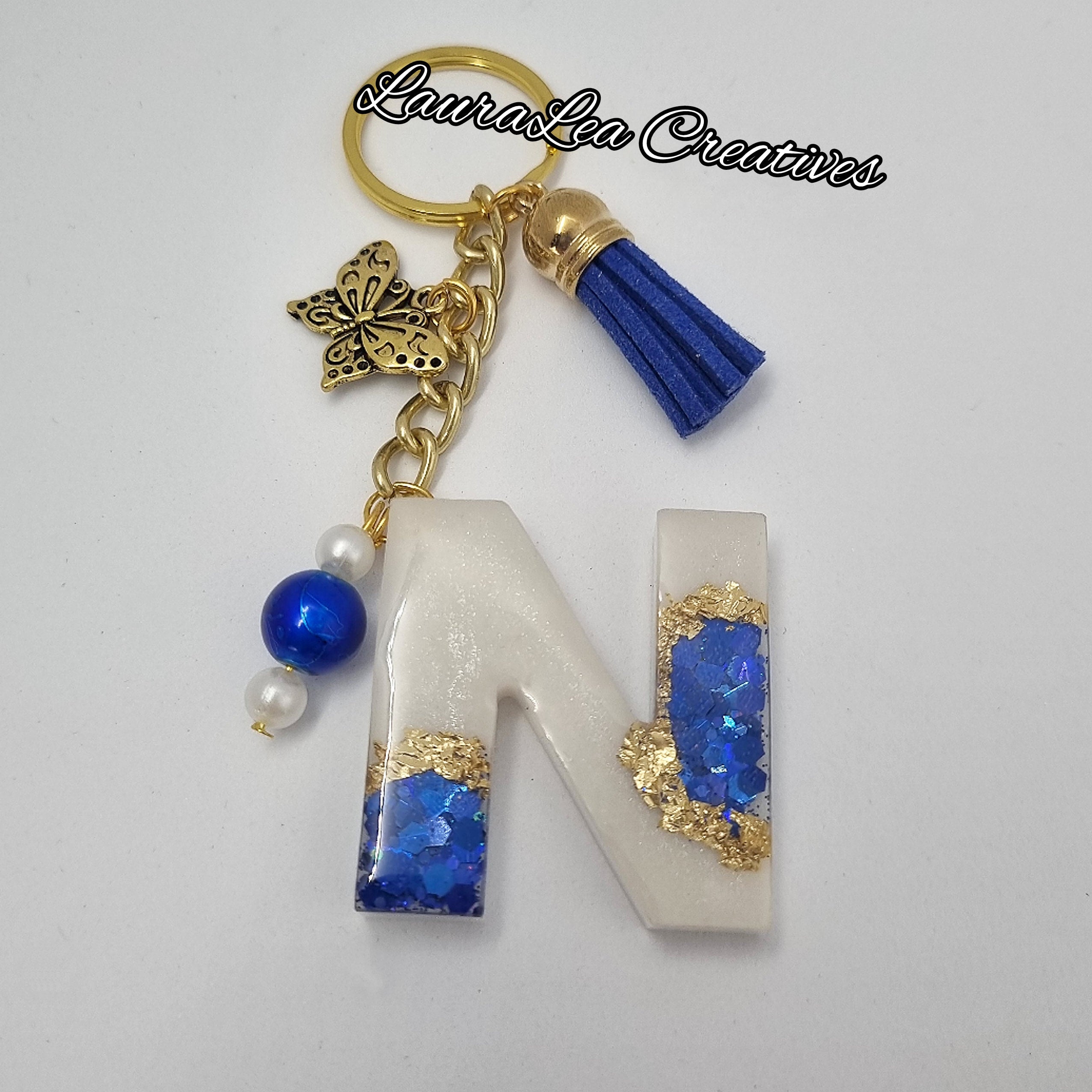 N Keyring #022 | Lauralea Creatives