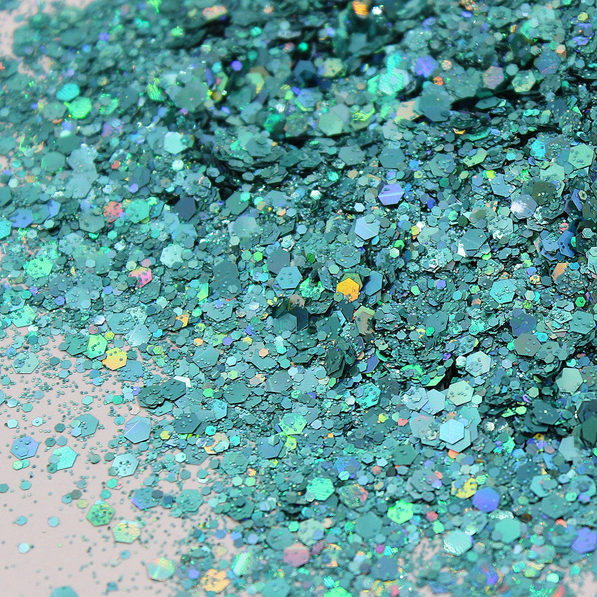 Mixed Holographic Teal | Lauralea Creatives
