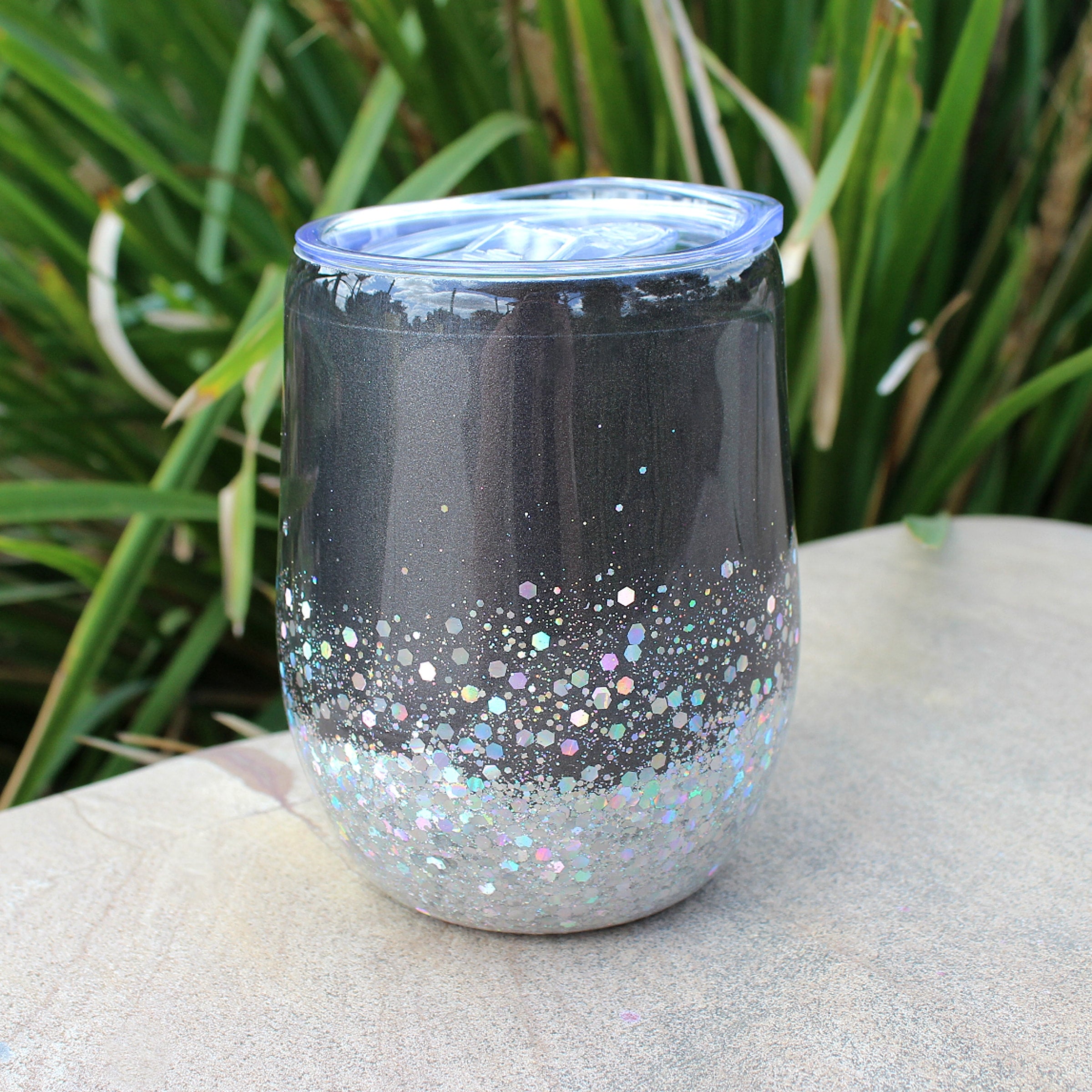 Grey Wine Tumbler | Lauralea Creatives