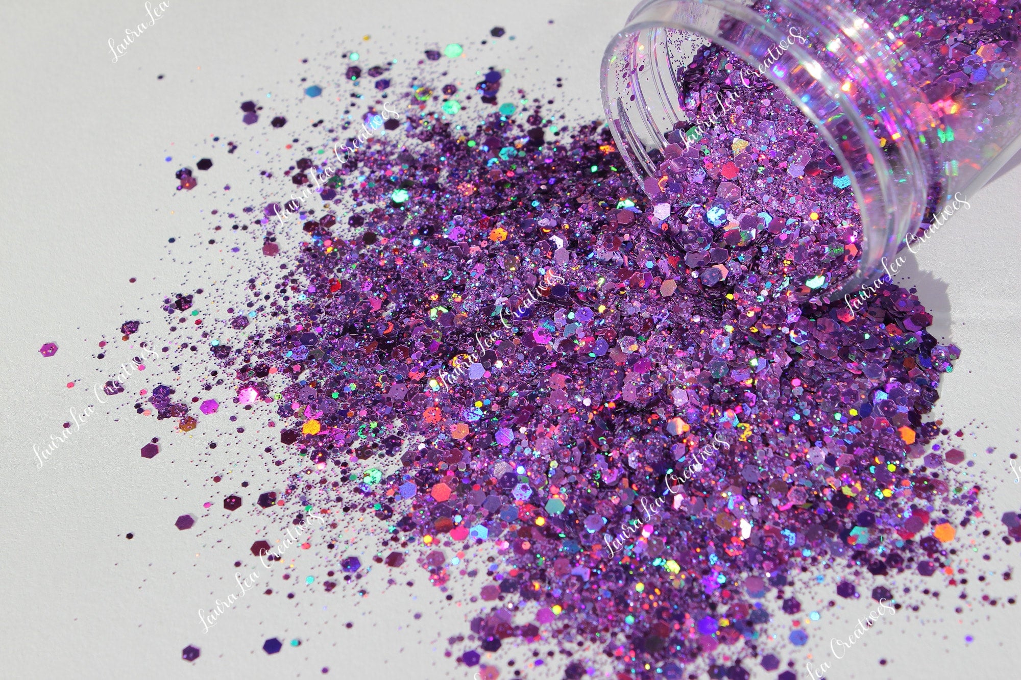 Mixed Holographic Light Purple | Lauralea Creatives